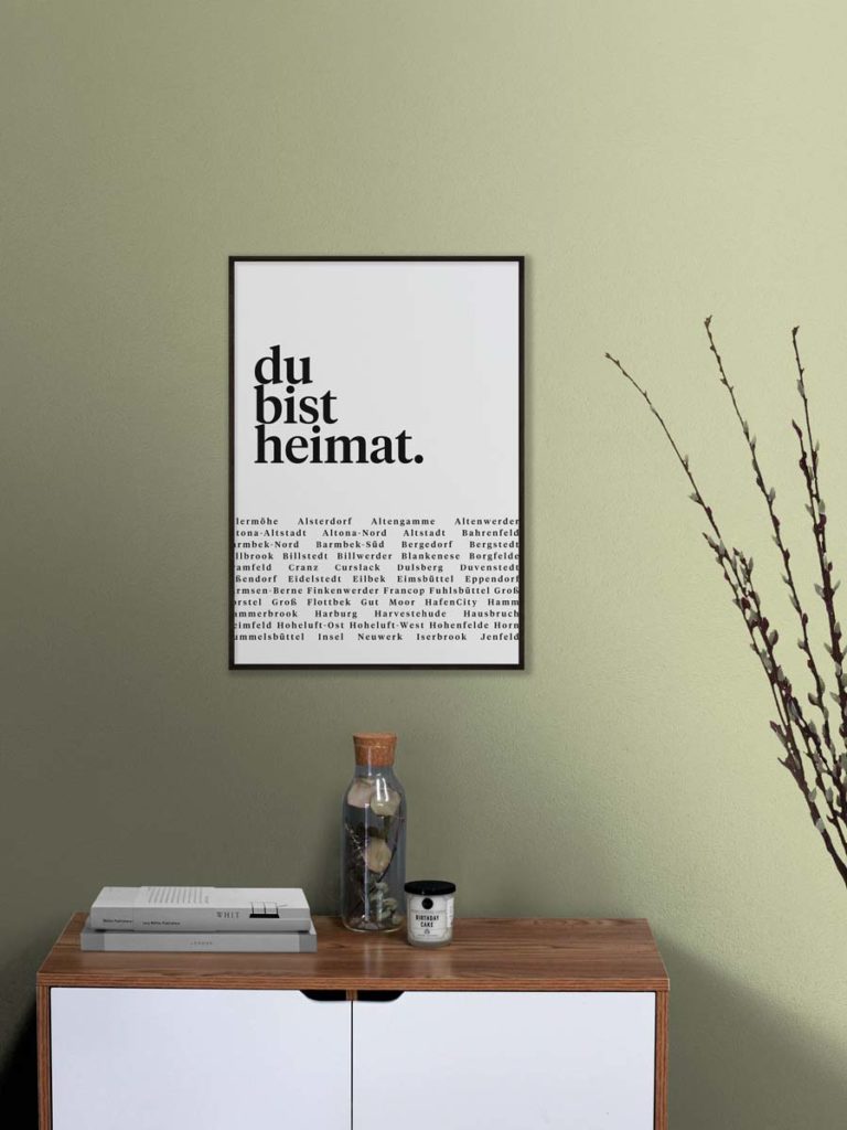Digital Print - Du bist Heimat - zum sofortigen Download - Exklusive ...